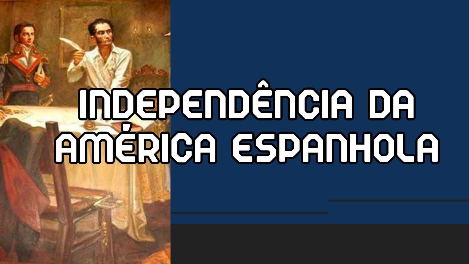 Atividade sobre a Independência da América Espanhola - 8º e 9º ano ...