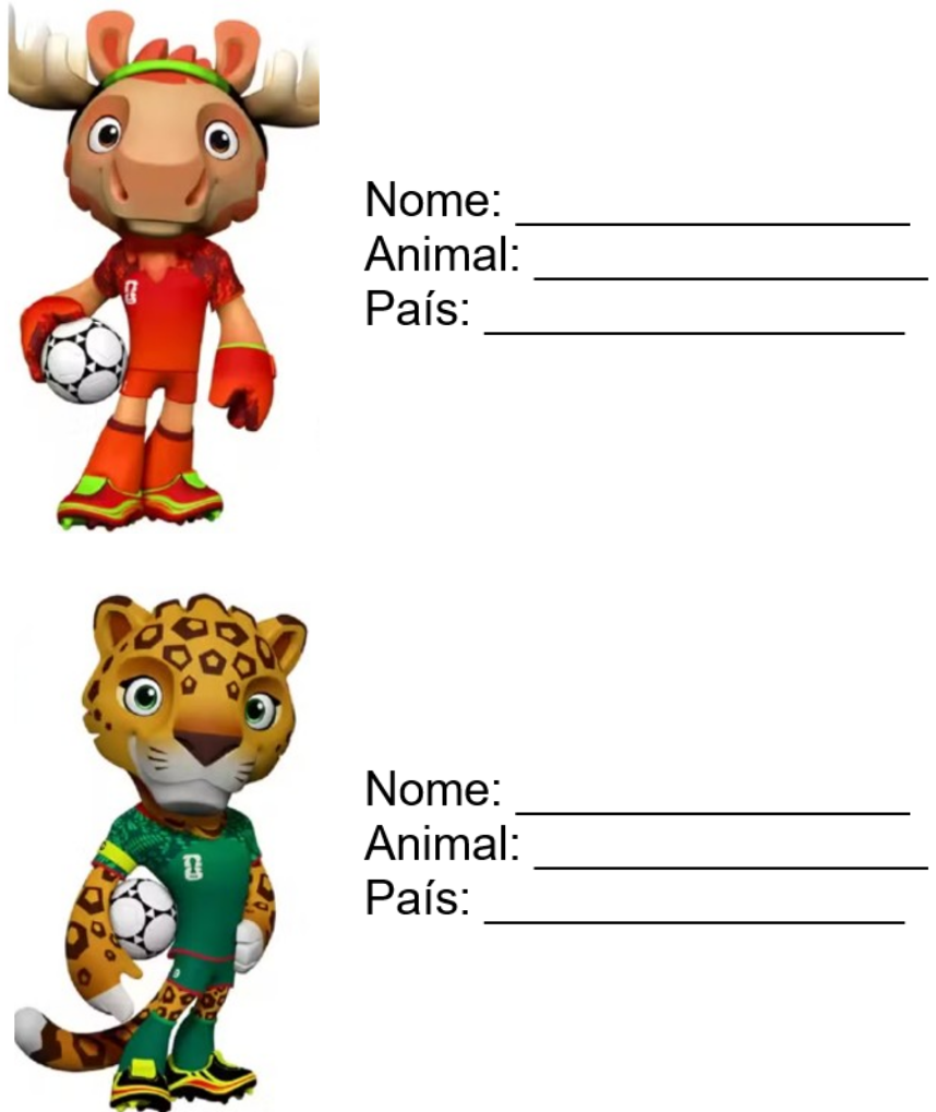 Atividade de Inglês: Copa do Mundo 2026 para o 6º e 7º ano - Tudo Sala ...
